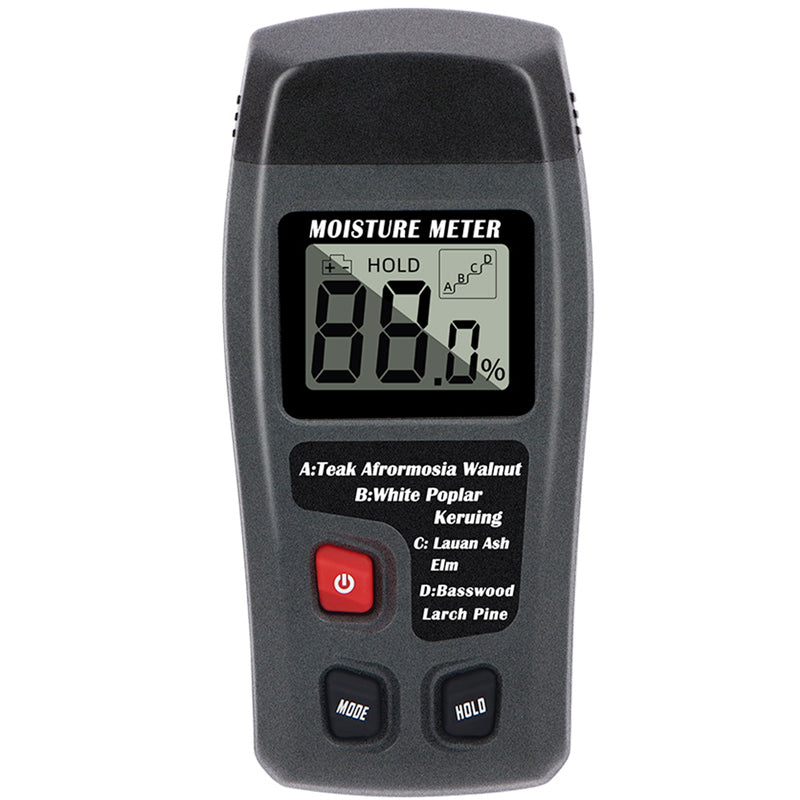 Tilswall Pin-Type Damp Meter Detector with 4 Modes