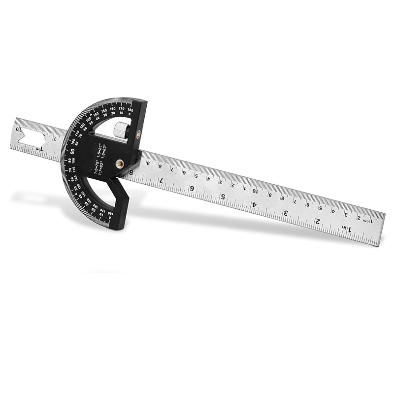 Tilswall Angle Protractor Square , Adjustable Construction Protractors