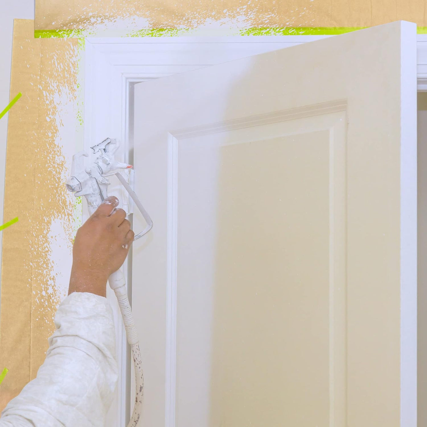 Tilswall Masking Paper, 3 Pack 50 Feet Tape and Drape Painters Paper